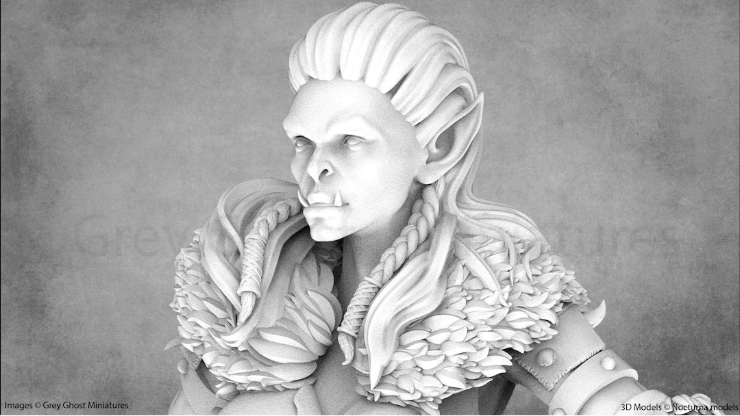 Fantasy Orc Miniatures | Nocturna Models - Etsy