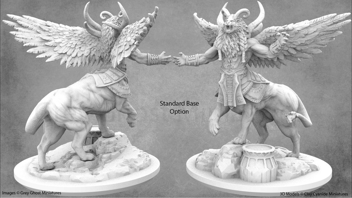 Nergal Guardian of the Netherworld Demon Miniature | Etsy