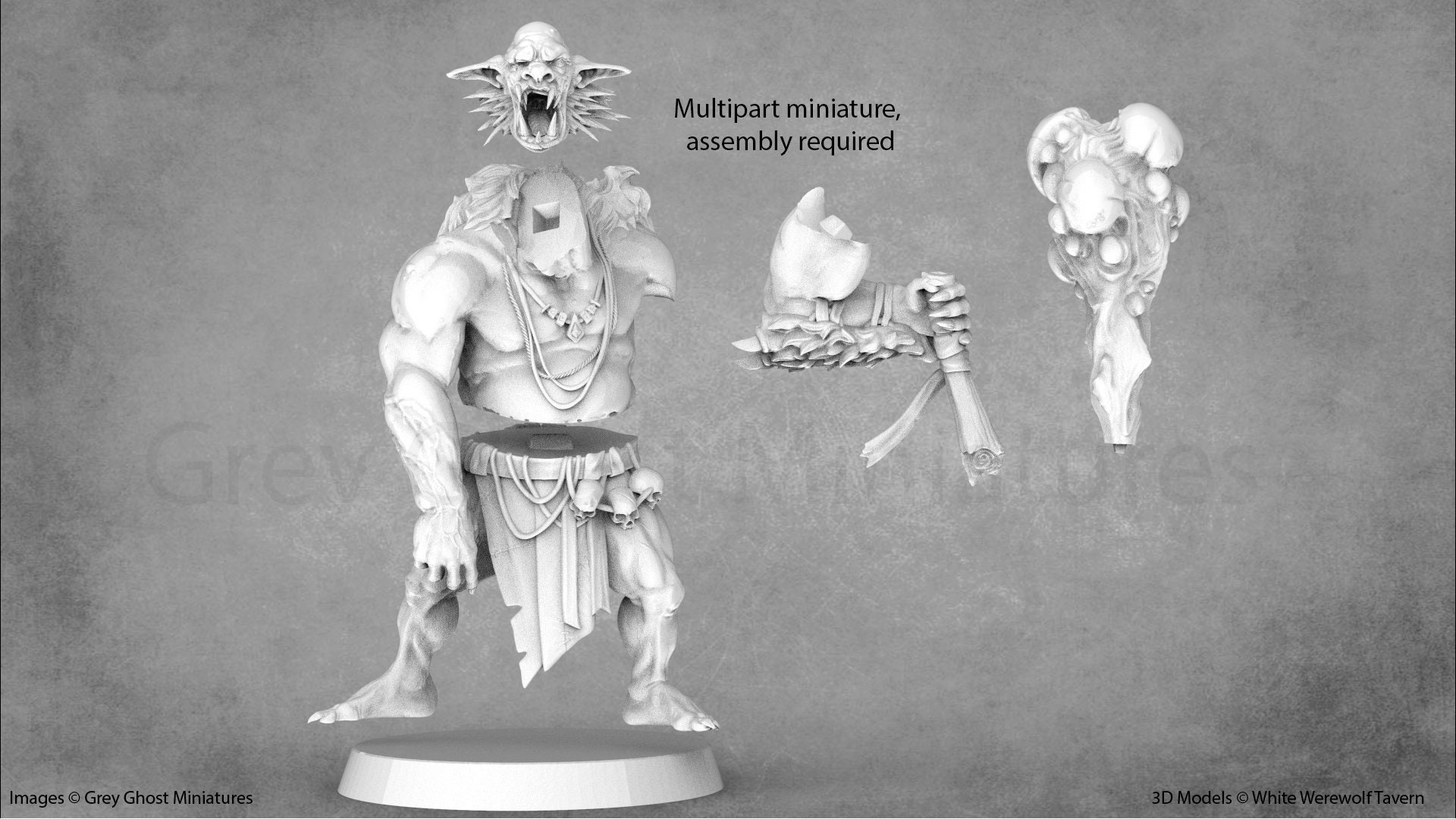 Gloock the Fomorian Miniature Ogre Miniature Giant - Etsy UK