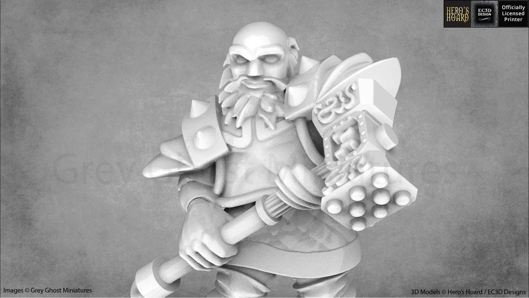 Gray Dwarves of the Underdark| Duergar Miniatures | Evil Dwarf Minis ...