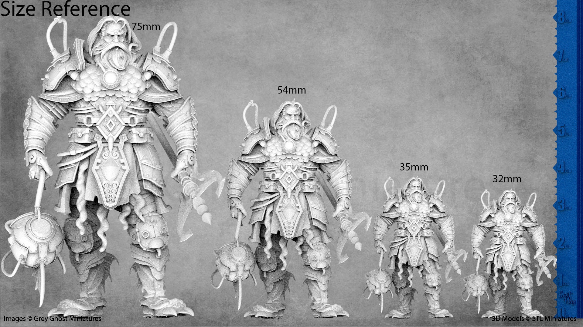 Fantasy Explorer Miniatures | STL Miniatures - Etsy