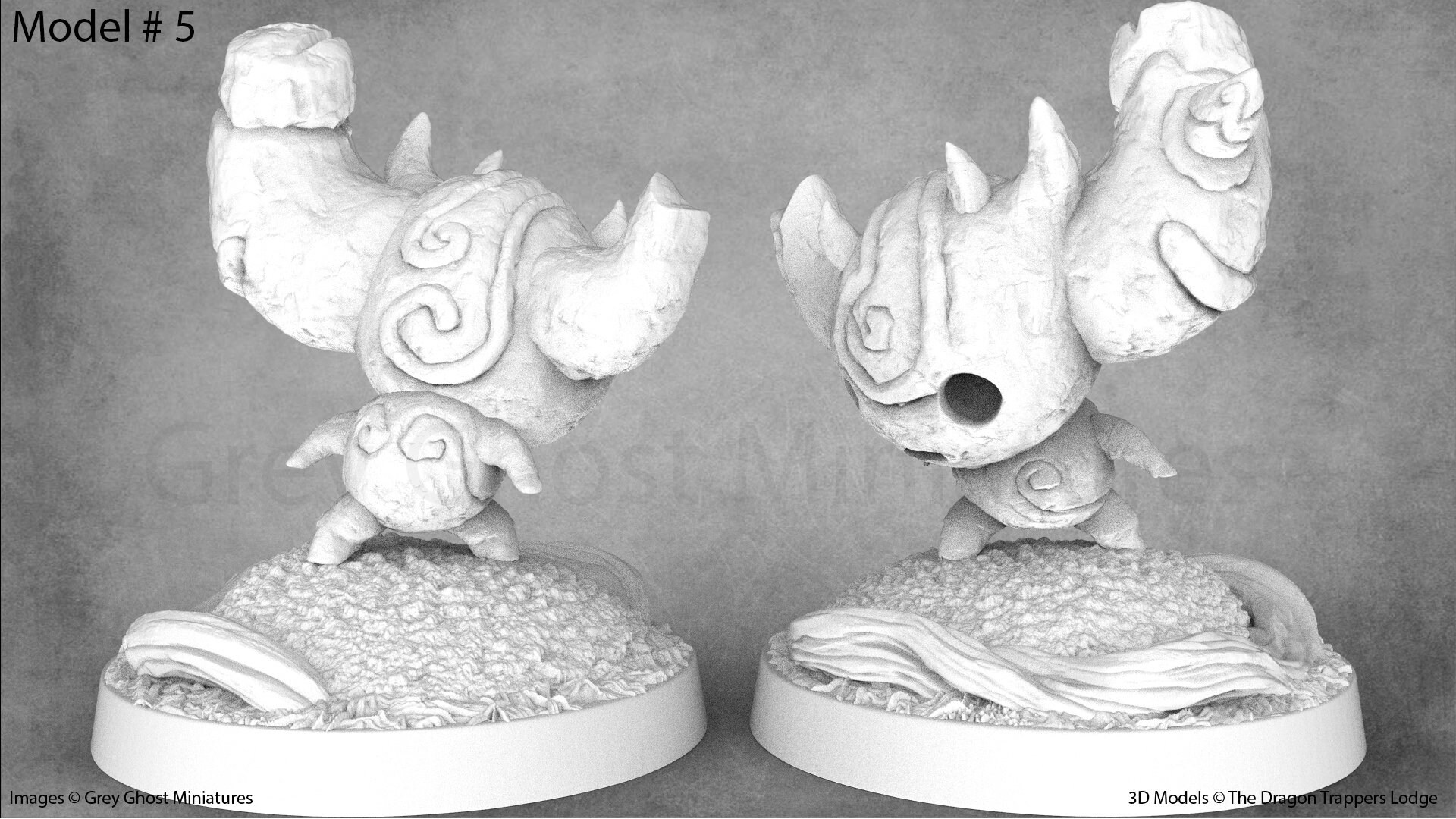 Kodama Miniatures Japanese Folklore Spirit Dragon Trappers - Etsy