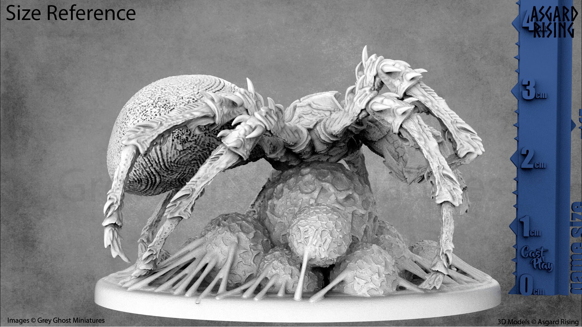 Creepy Crawly Spider Miniatures Modular Spider Miniatures - Etsy