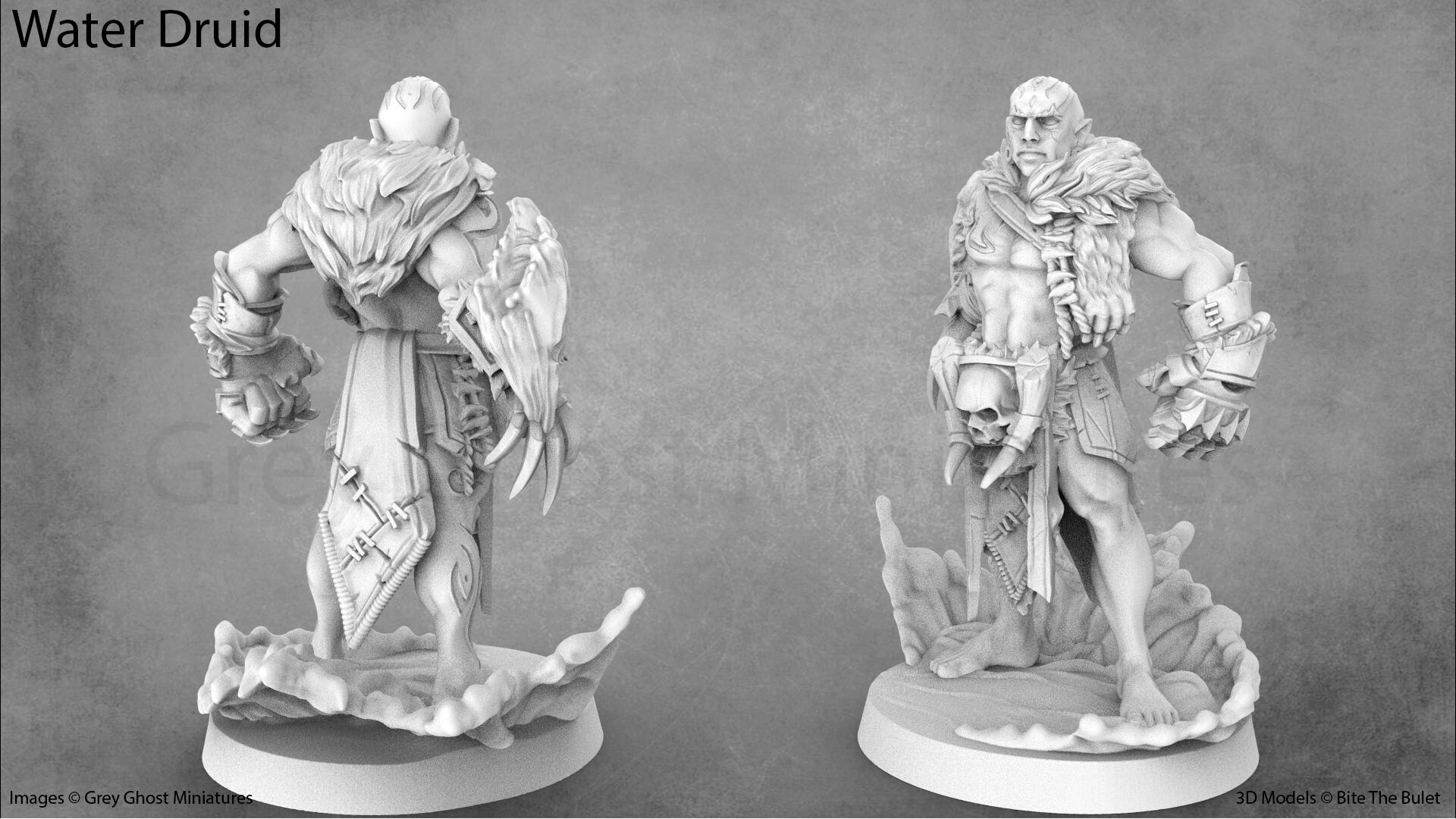 Incredible Set of Genasi Miniatures Genasi Ranger Genasi - Etsy