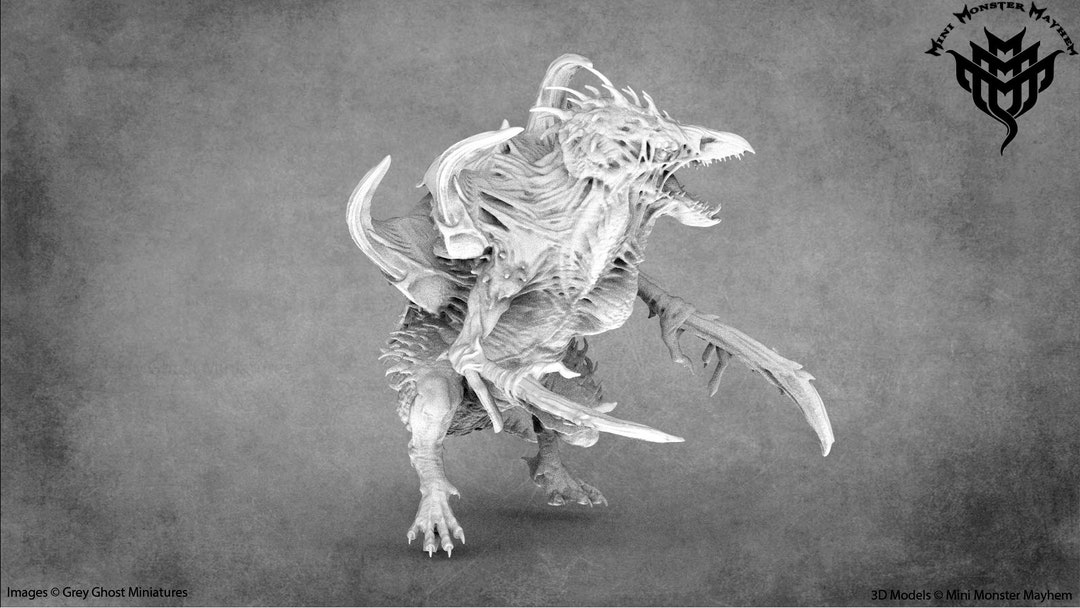 Hook Horror Miniatures Mini Monster Mayhem - Etsy