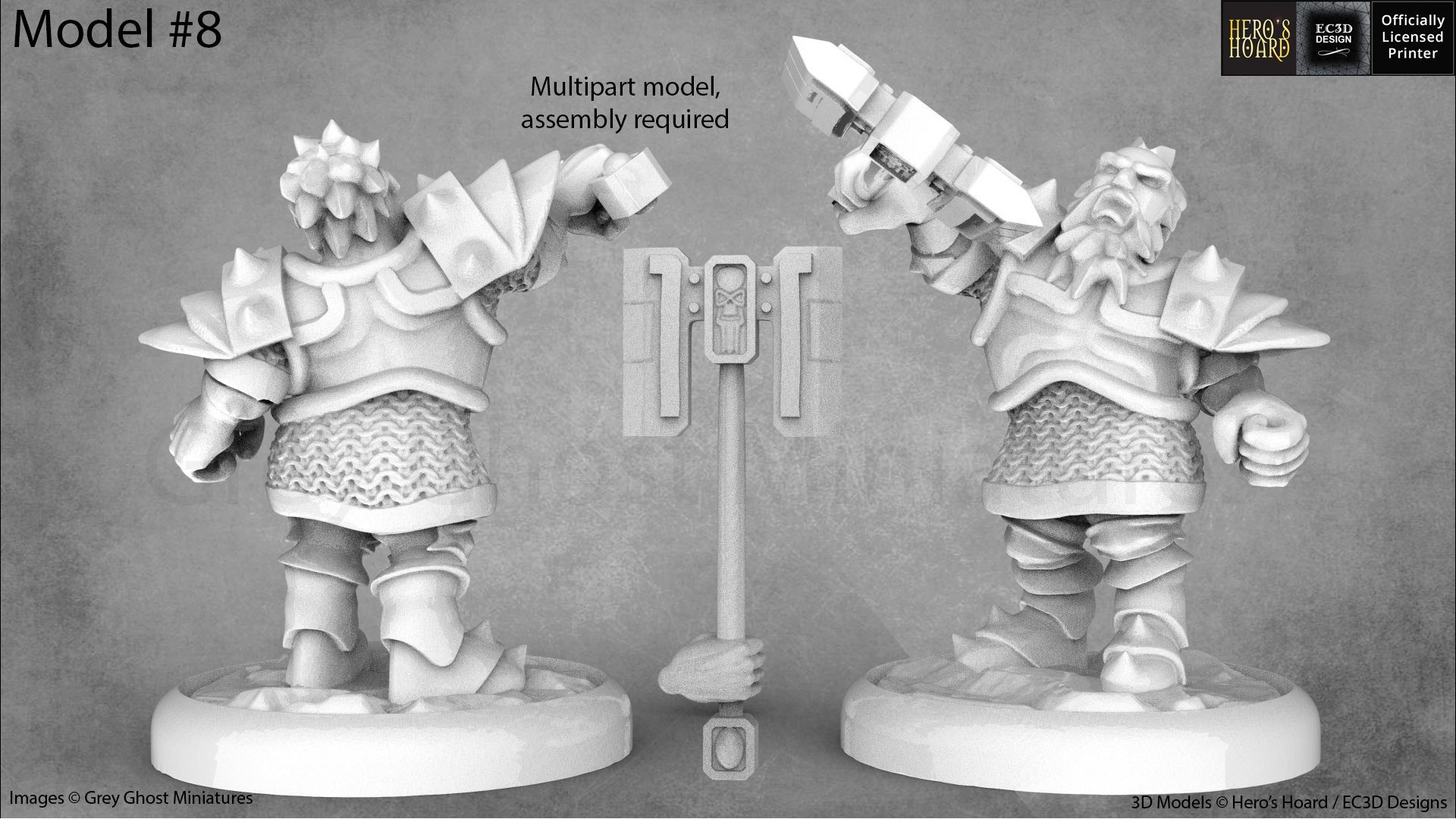 Gray Dwarves of the Underdark Duergar Miniatures Evil Dwarf - Etsy