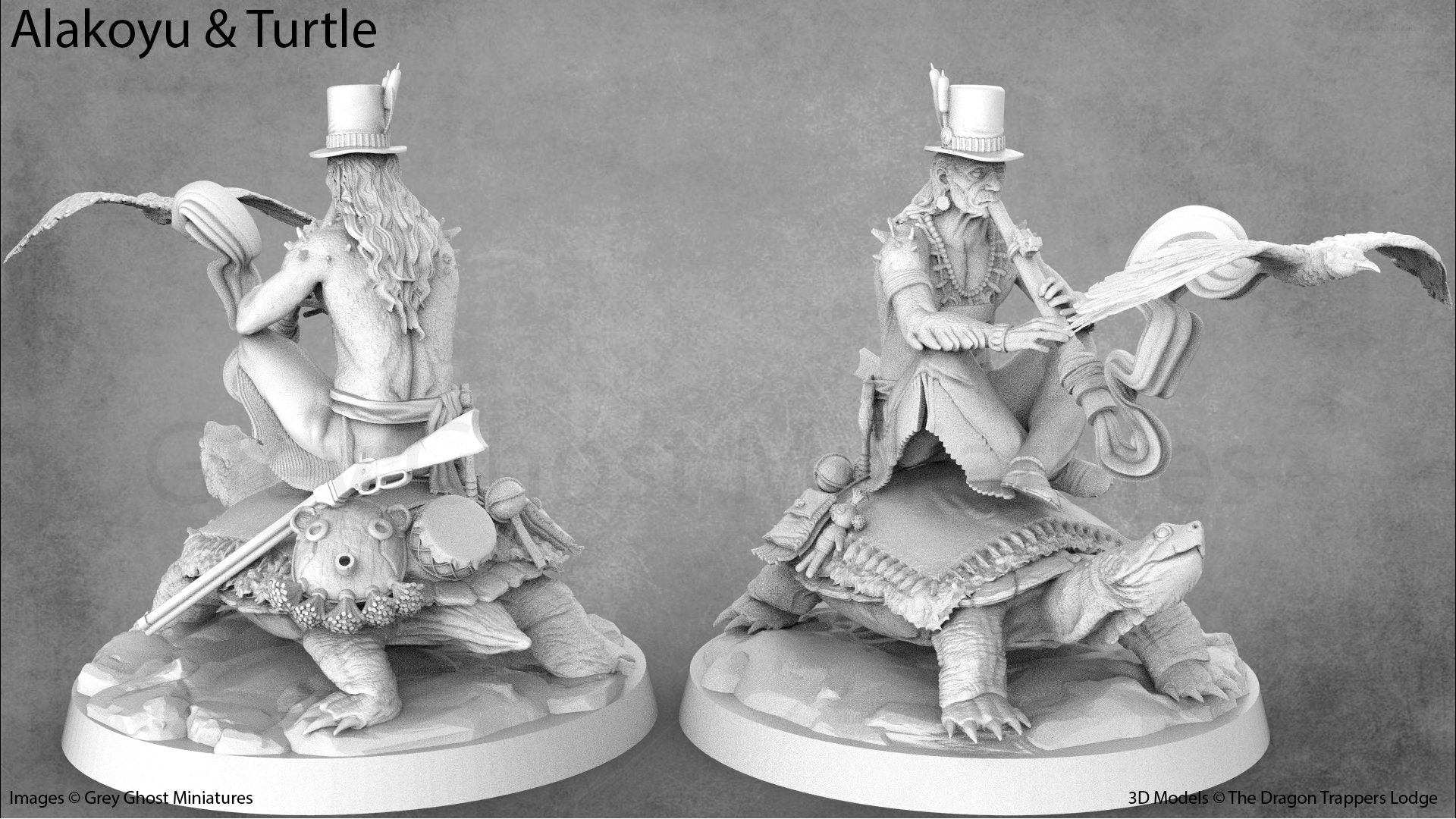 Alakoyu the Turtle Native American Miniature Turtle Rider | Etsy