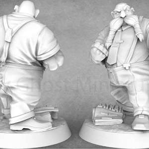 Dwarf Gangster Miniatures - Etsy