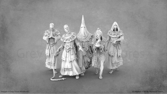 Highly Detailed Cultist Miniatures Executioner Assassin - Etsy