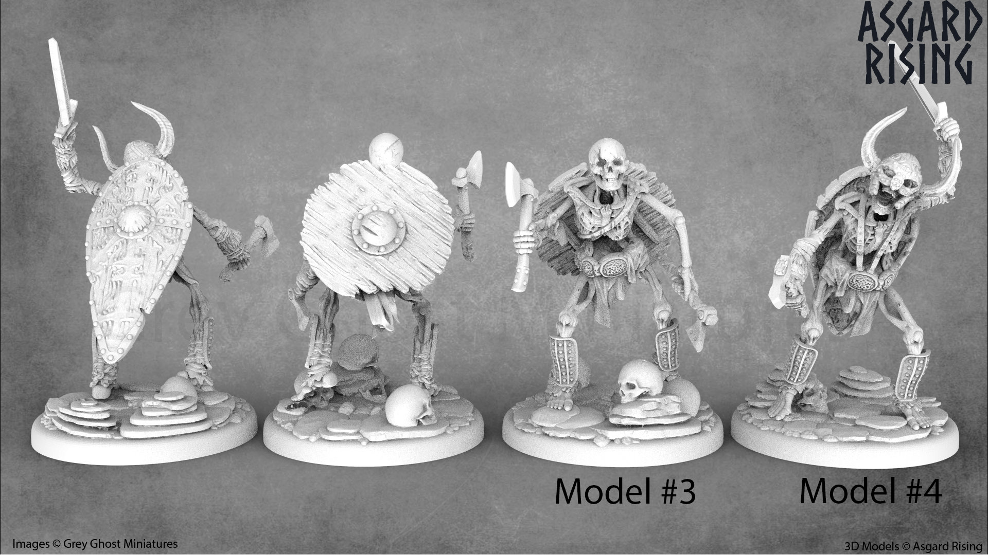 Amazing Undead Army Miniatures Skeleton Infantry Skeleton | Etsy UK