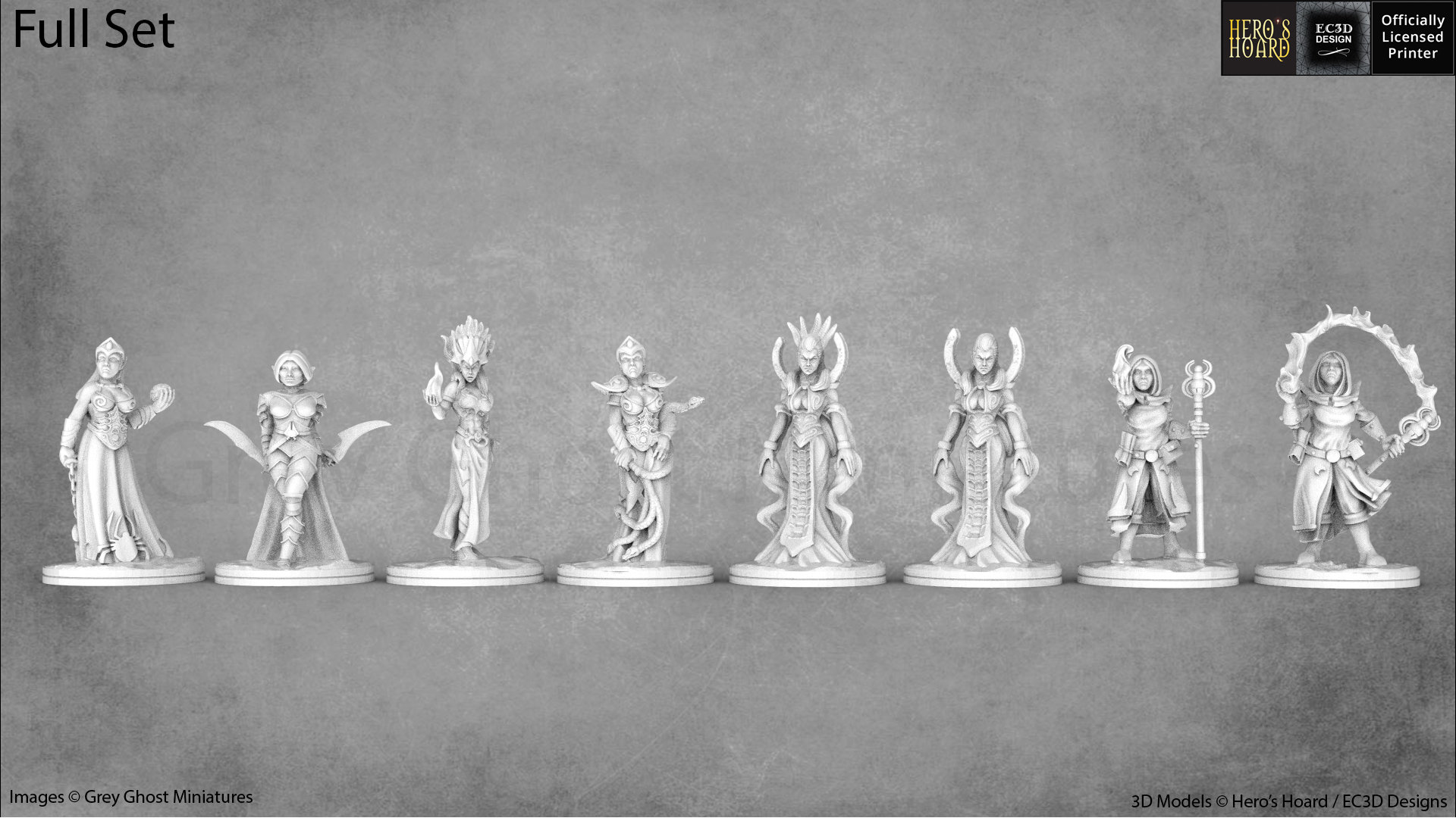 Dark Elf Miniatures | Drow Mininatures | Evil Elves | Skyless Realms - Etsy