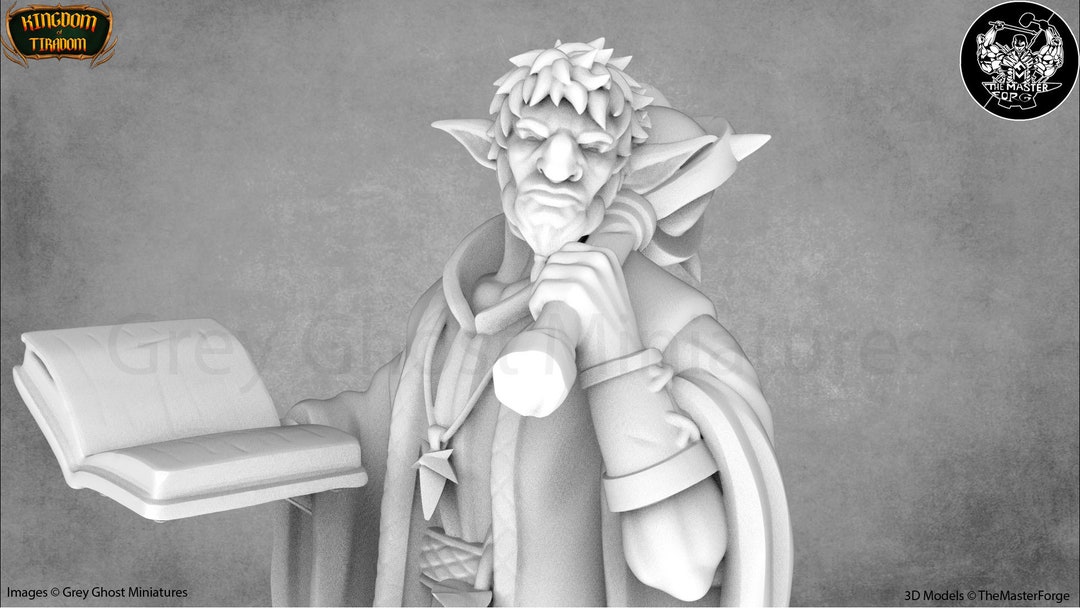 Resin Firbolg Cleric Miniature - Dnd Mini - 28-32mm Scale - Etsy