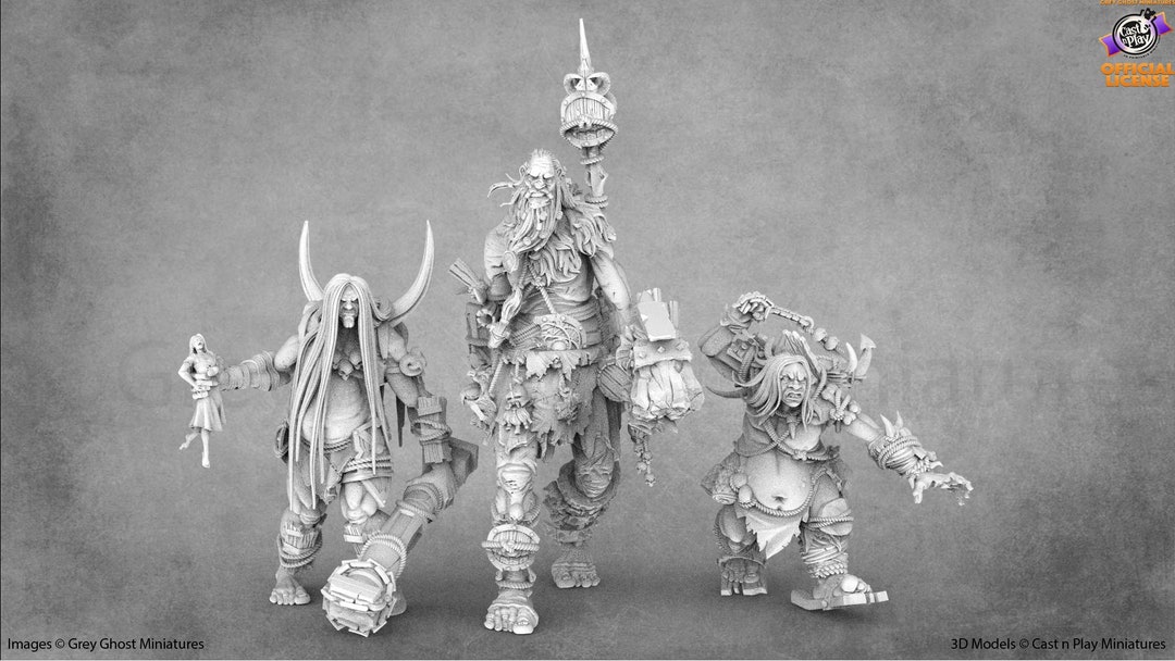 Fantasy Giant Miniatures | Cast N Play - Etsy