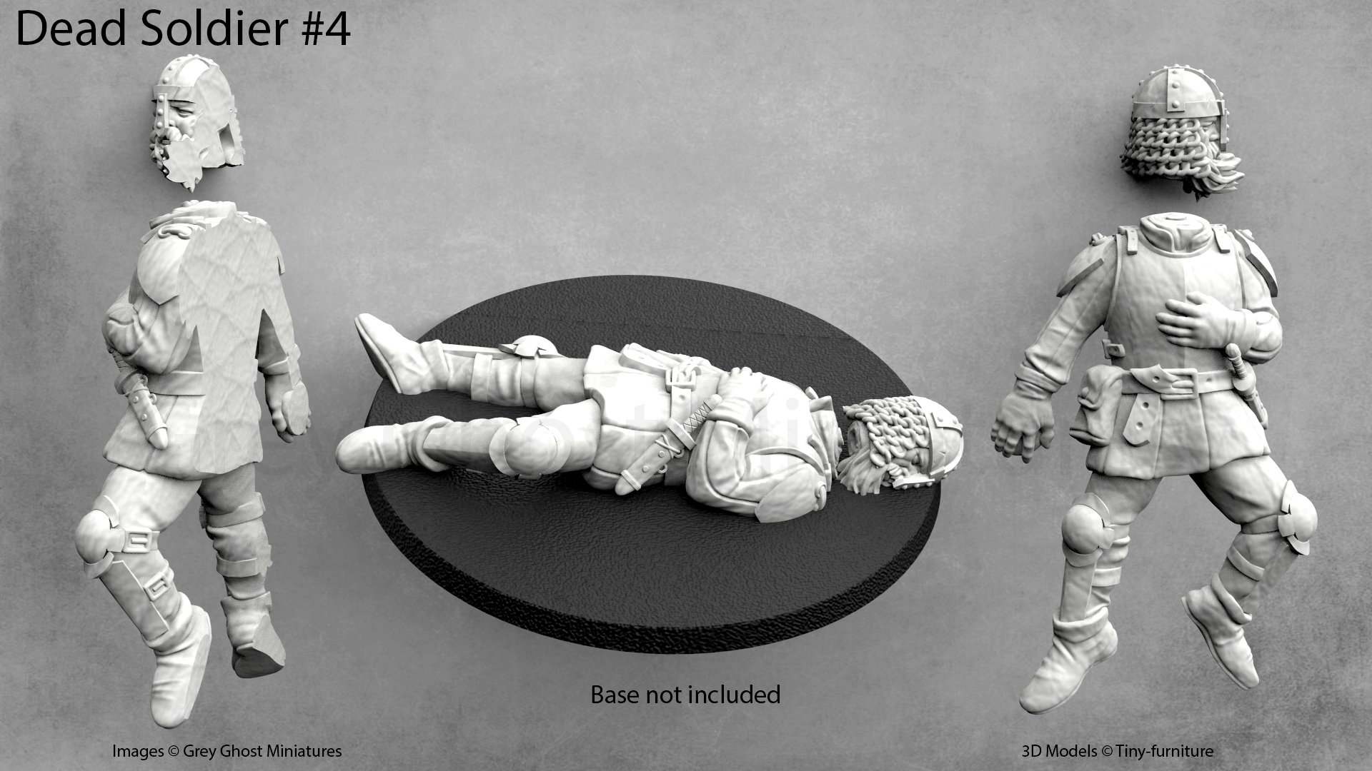 Dead Miniatures | Dead Soldiers | Corpse Miniatures | Battlefield ...