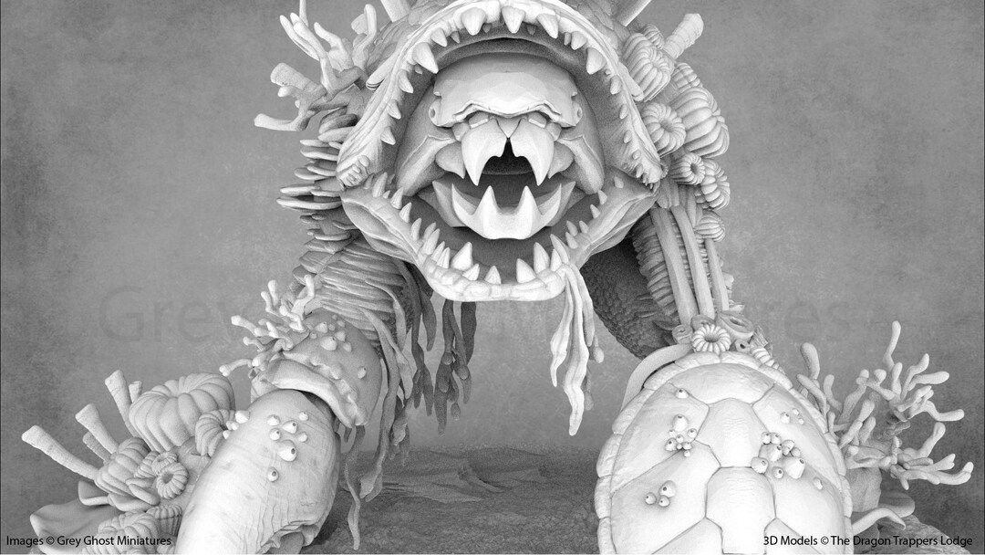 Amazing Coral Golem Miniature | Underwater Miniatures | Golem Mini ...