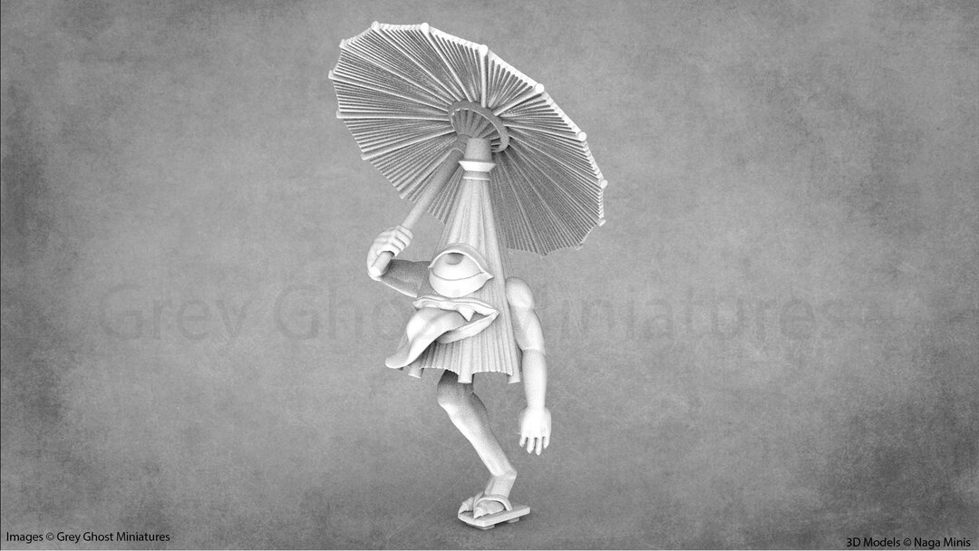 Yokai Miniatures Japanese Folklore Miniatures Naga Etsy