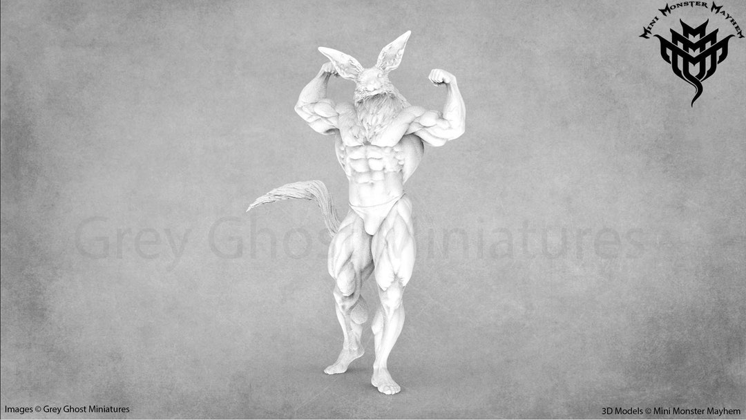 Fantasy Rabbit Miniatures | Mini Monster Mayhem - Etsy