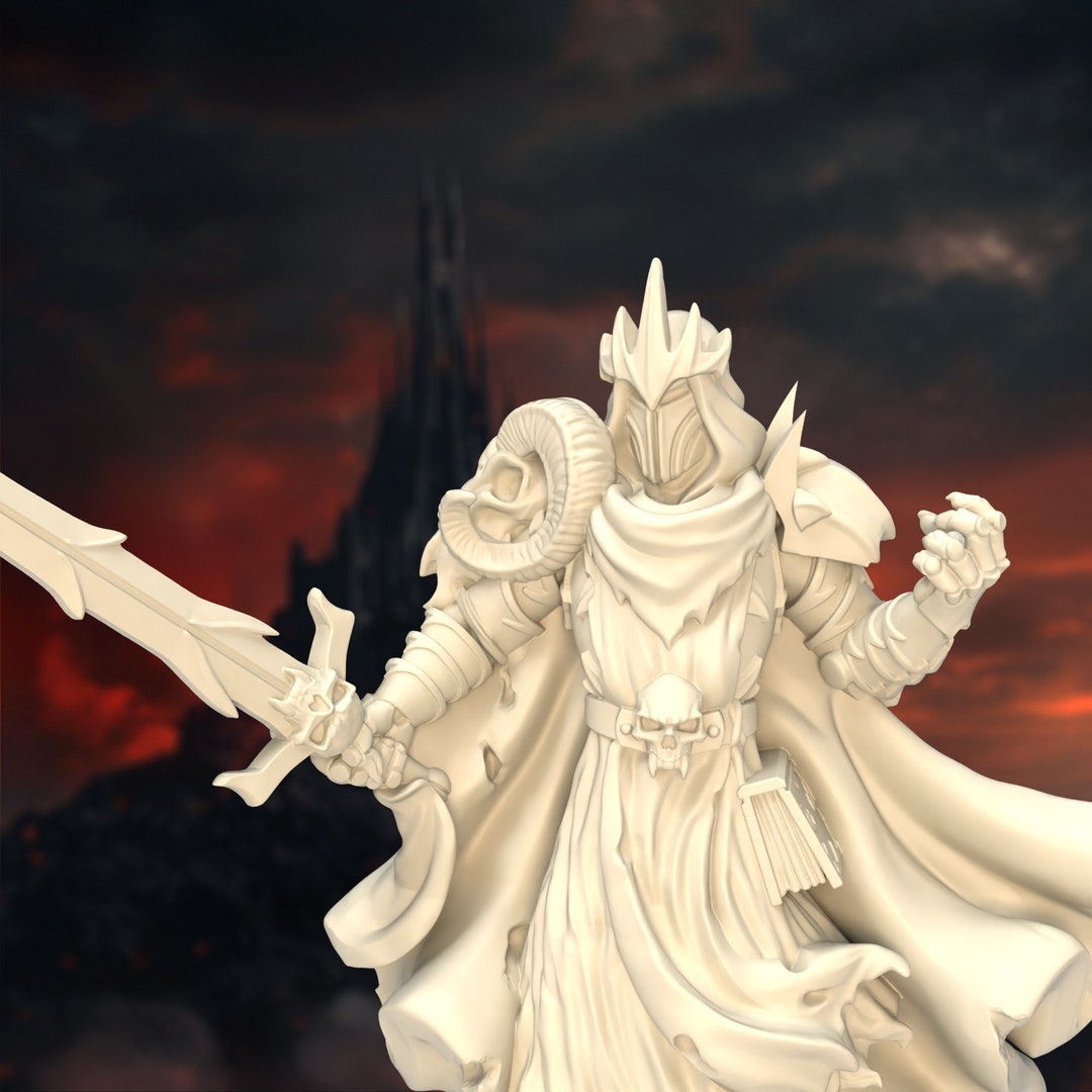 Witch-king of Angmar Ring Wraith Nazgul Lord of the Rings Miniature ...