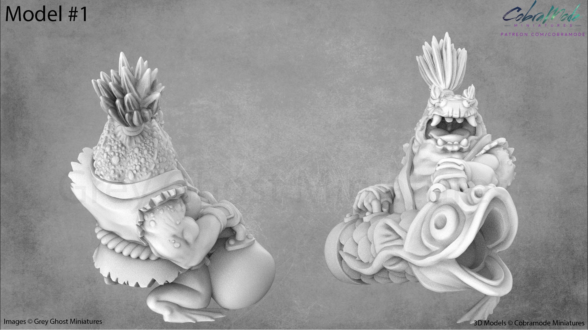 Artillery Hikihiru Hikiga Frog Ogre Toad Miniature Gunner | Etsy