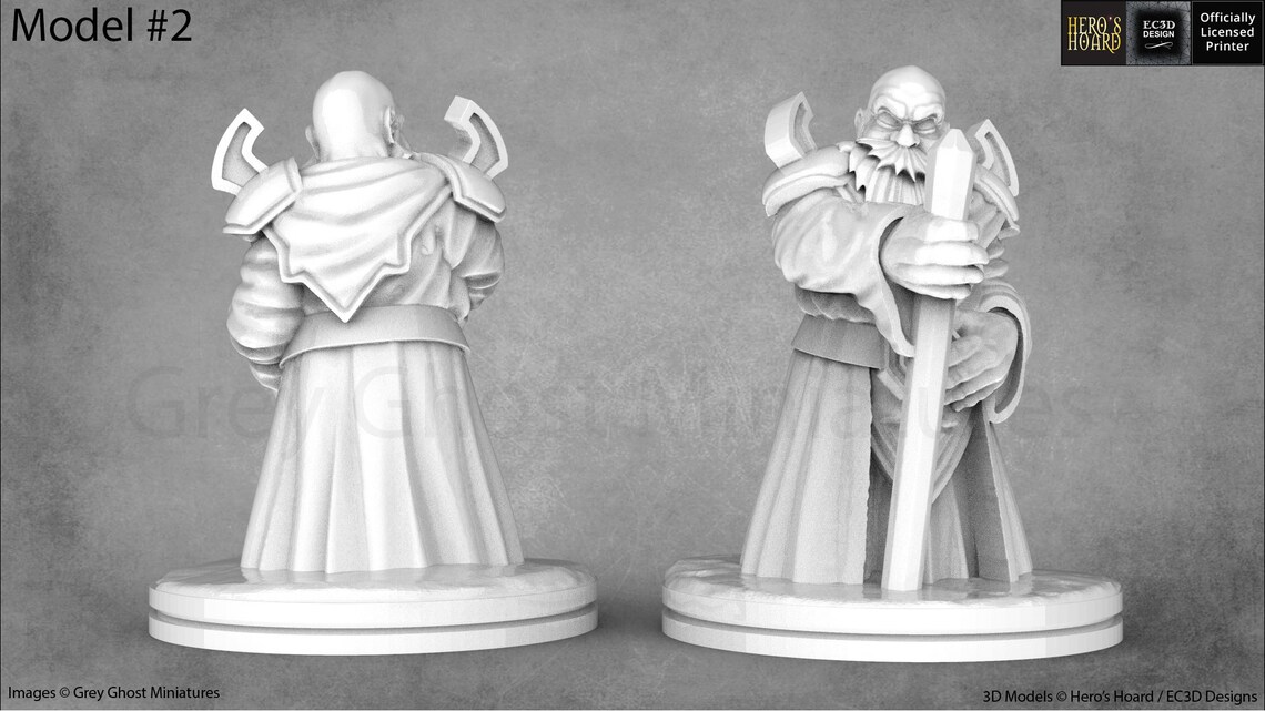 Gray Dwarves of the Underdark Duergar Miniatures Evil Dwarf - Etsy