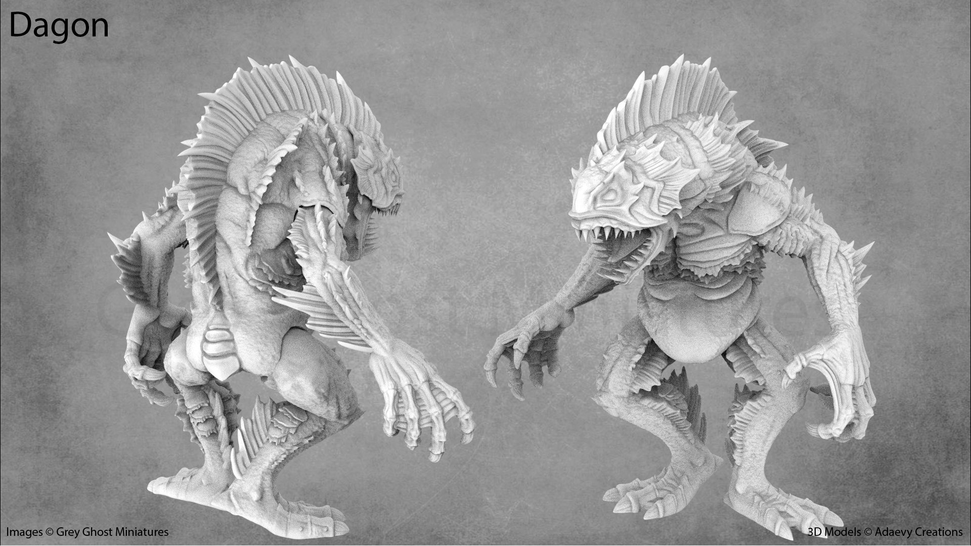 Cthulhu Deep Ones H.P. Lovecraft Cthulhu Adaevy Creations - Etsy España