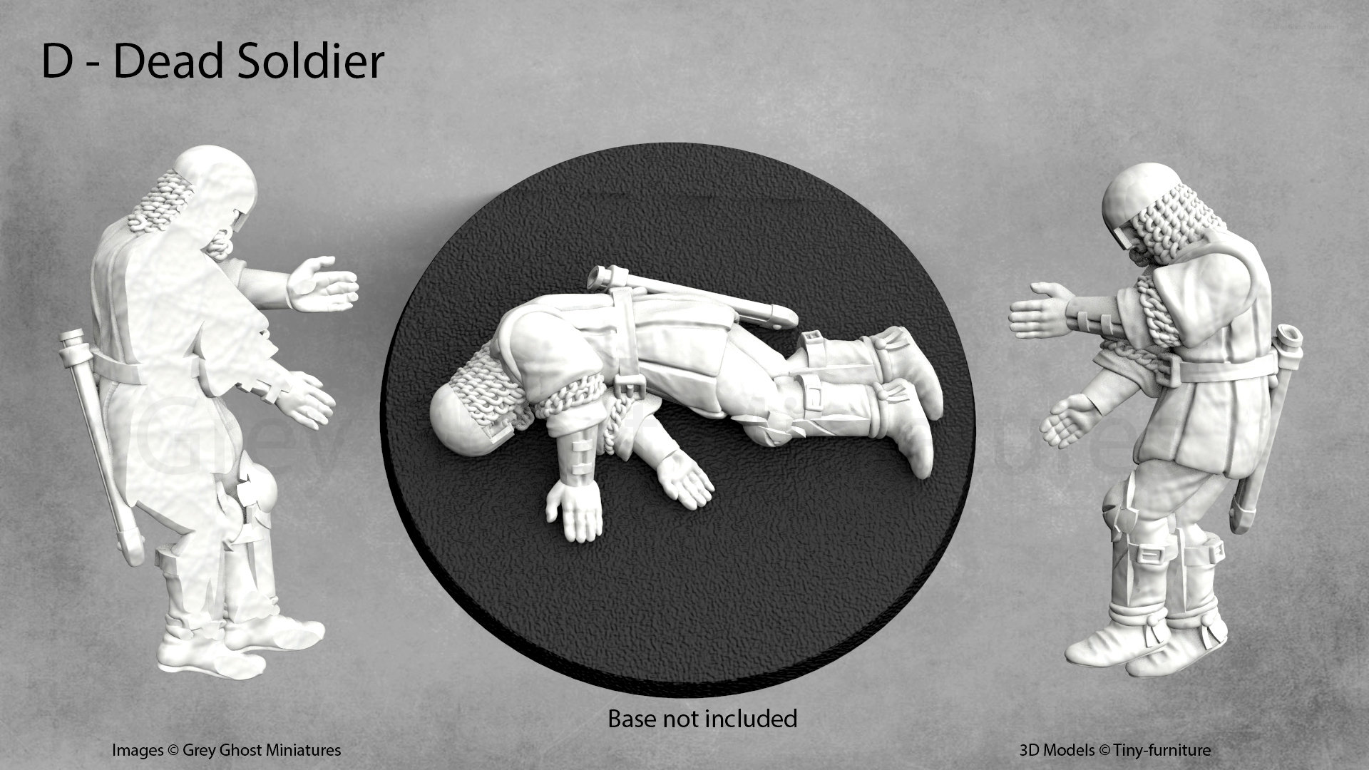 Casualty Miniatures Dead Soldiers Corpse Miniatures - Etsy