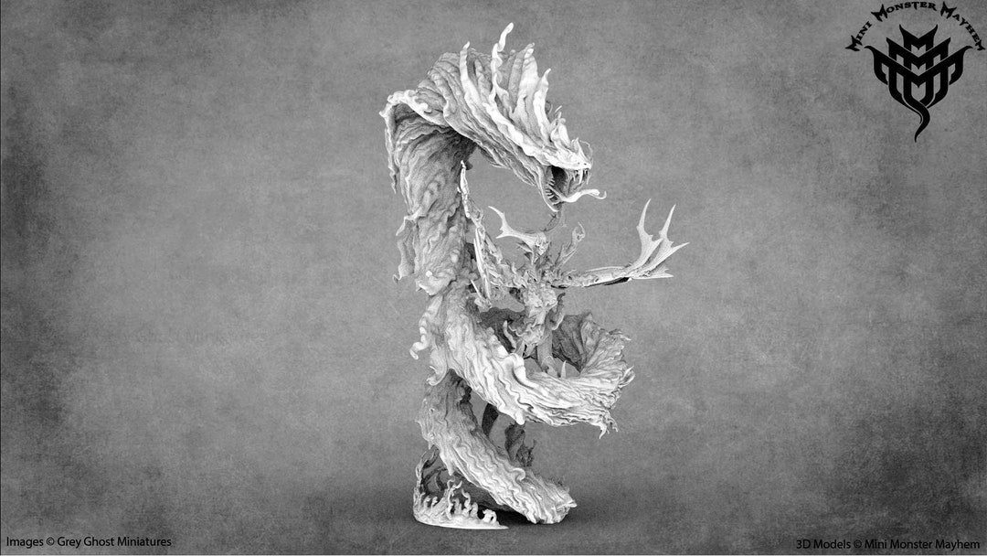 Dragon Sorcerer Miniatures Mini Monster Mayhem - Etsy