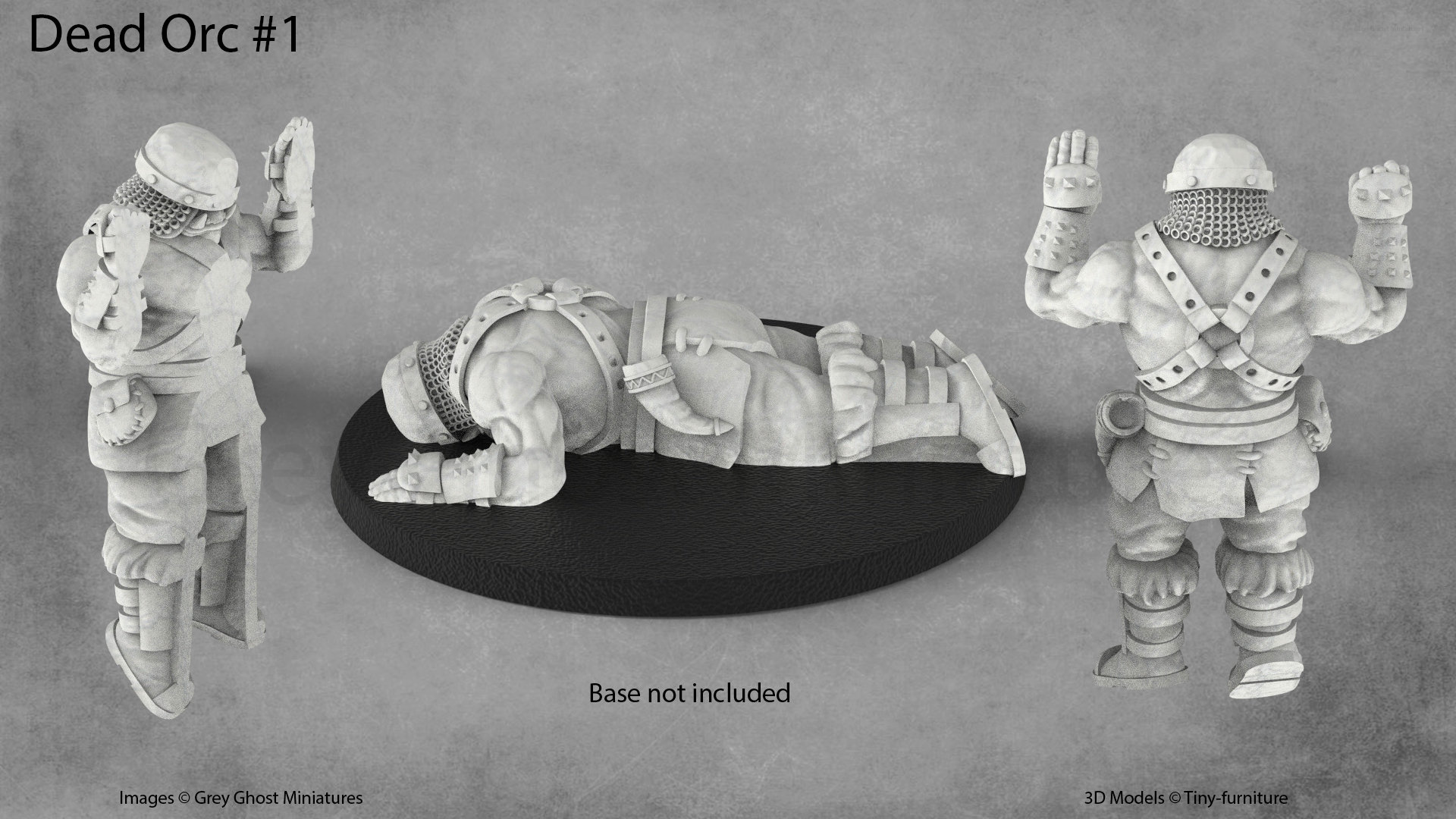 Dead Orc Miniatures Dead Orcs Dying Orcs Dead Miniatures - Etsy UK