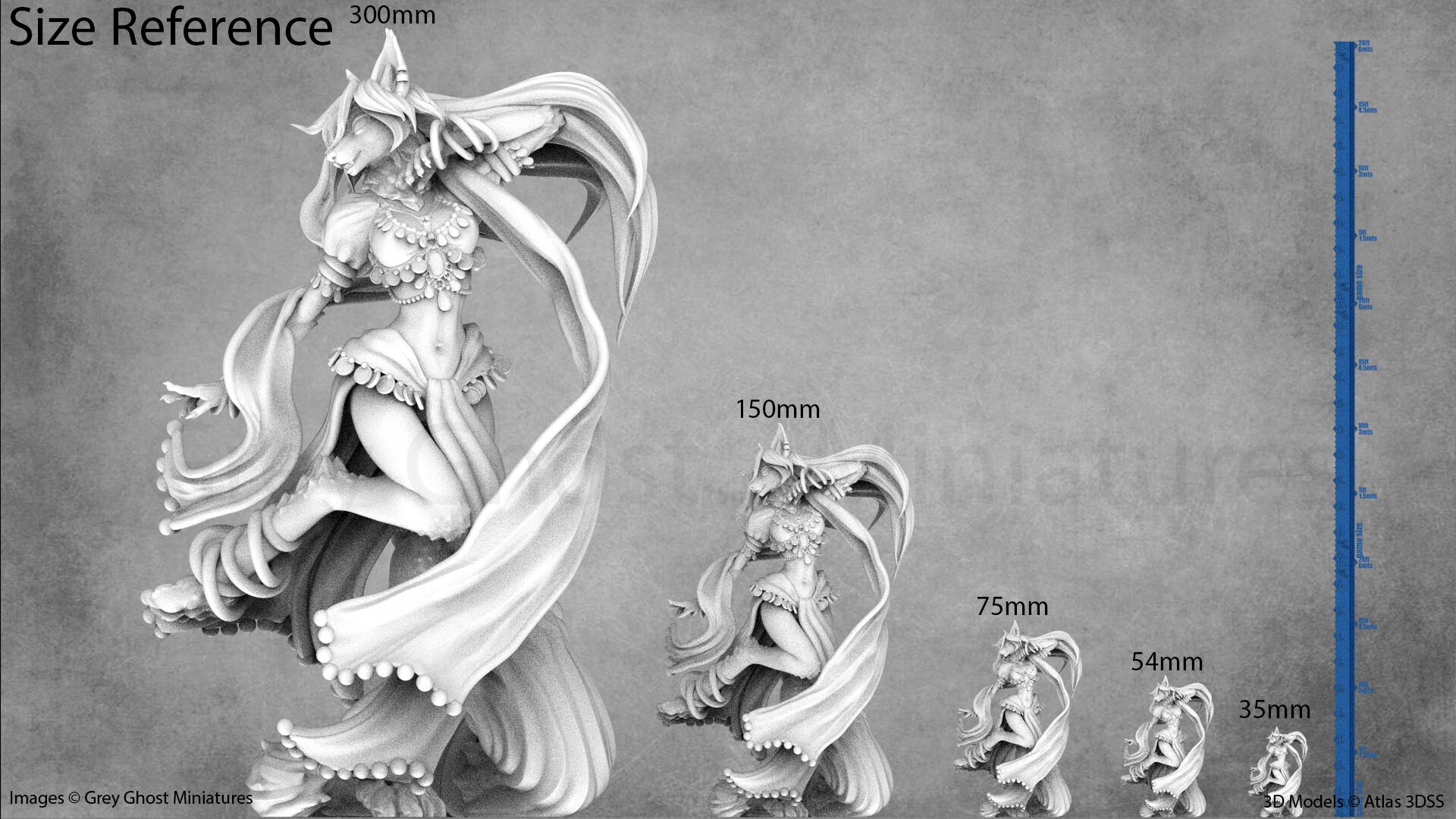 Foxy Frieda Foxfolk Belly Dancer Foxfolk Miniatures Atlas - Etsy