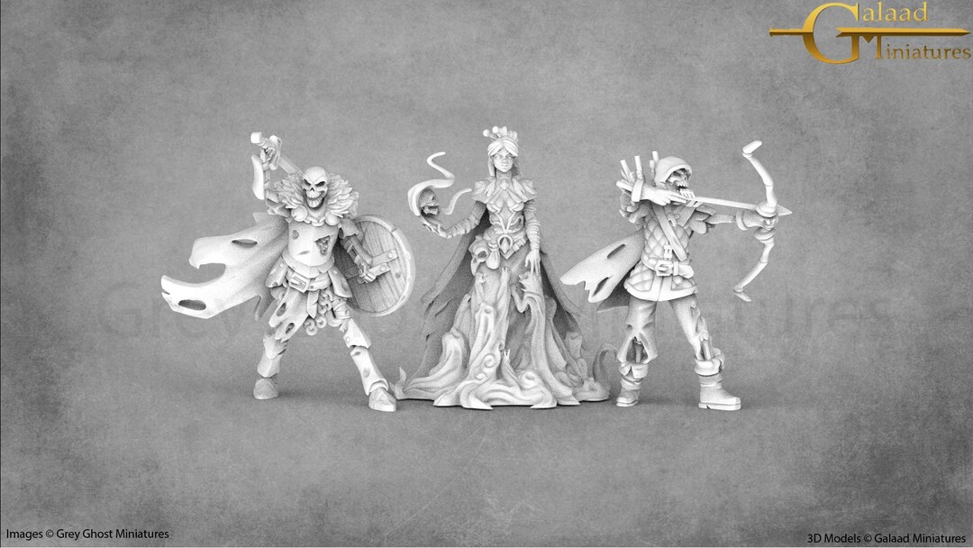 The Evil Dead Rise! Skeleton Miniatures | Warrior | Archer ...