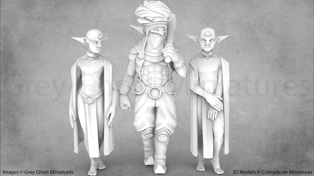Desert Elf Miniatures | Cobramode - Etsy