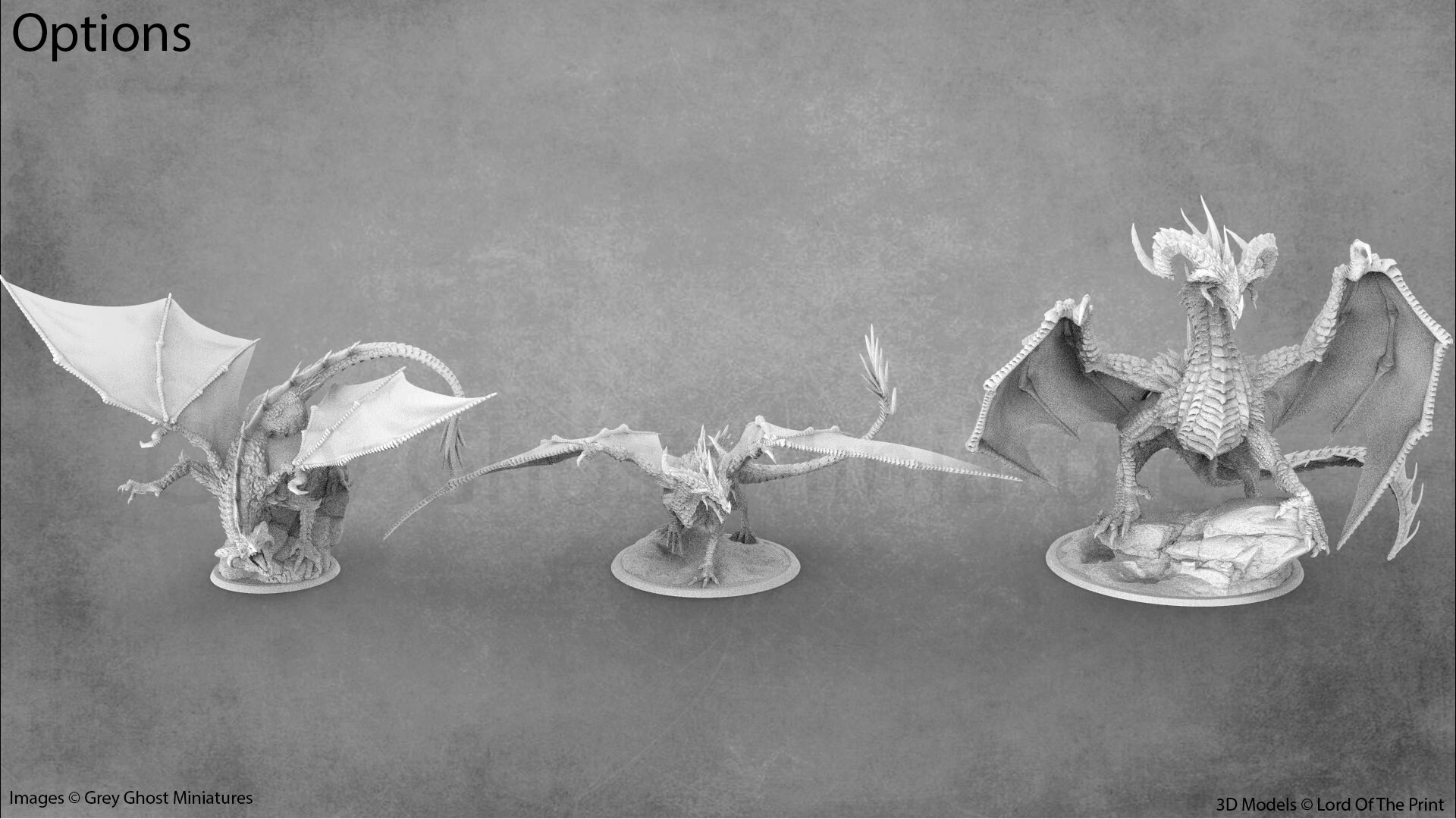 Awesome Black Dragon Model Dragon Miniature Lord of the | Etsy