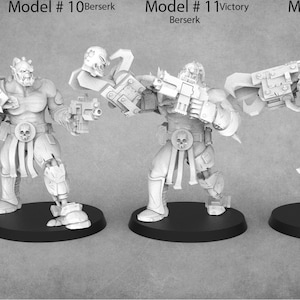 Space Orcs! Fantasy Sci-fi Miniatures | Invictus Miniatures - Etsy