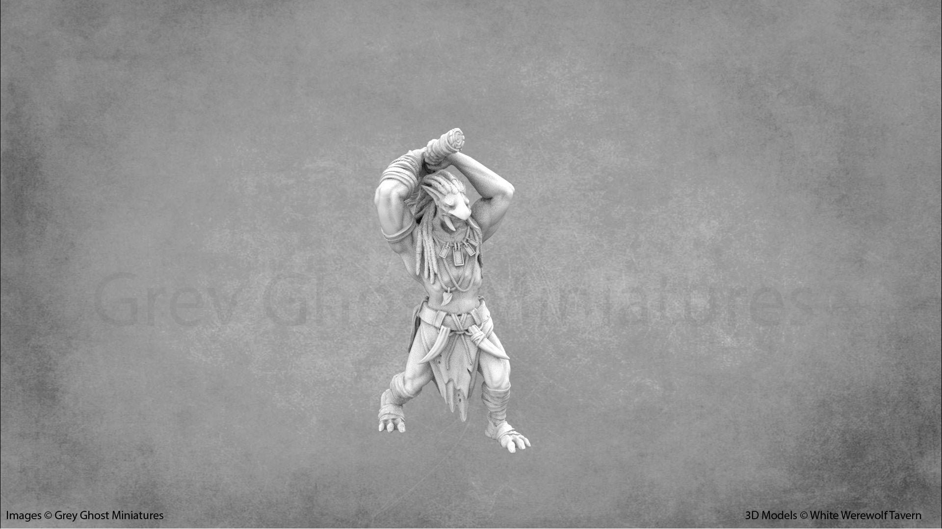 Fearsome Troll Miniatures Troll Model White Werewolf - Etsy