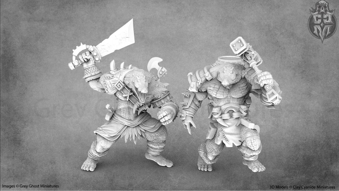 Gatorfolk Miniatures Clay Cyanide - Etsy