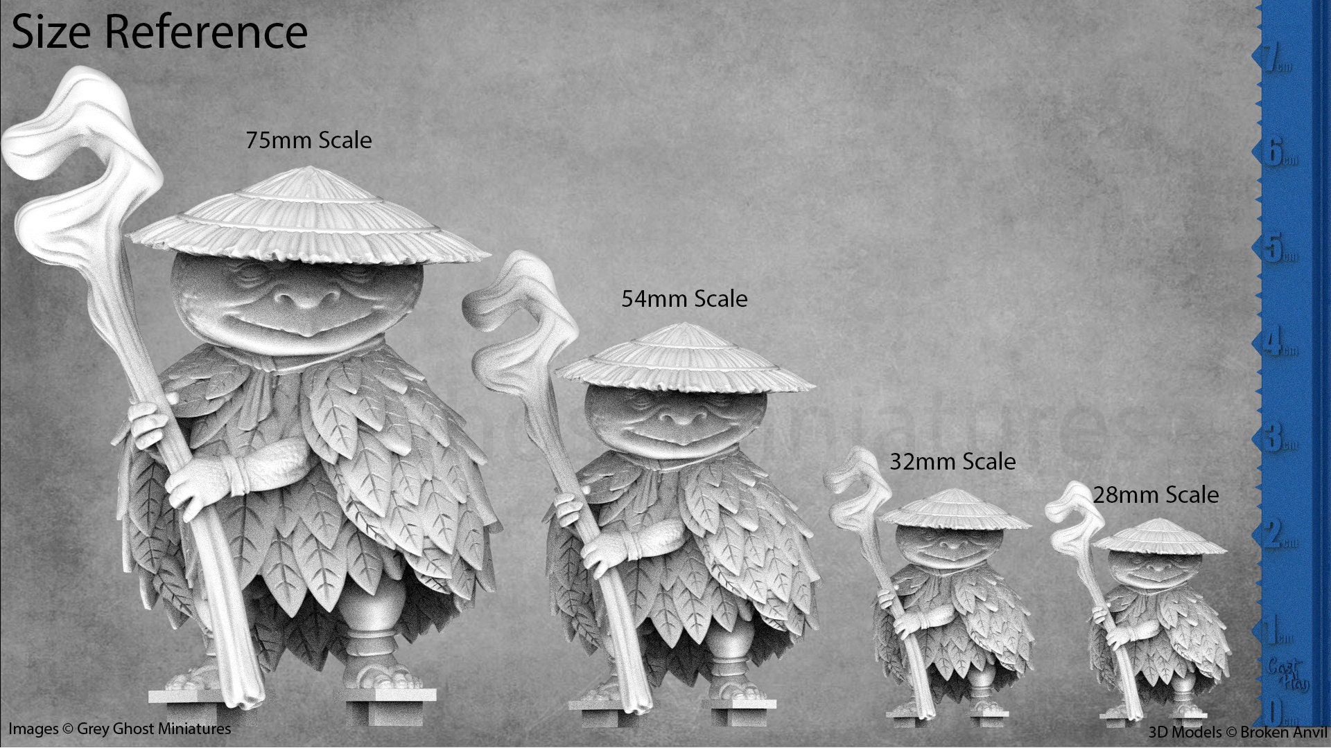 Yokai Miniatures | Japanese Folklore Miniatures | Tengu | Abura Smashi ...