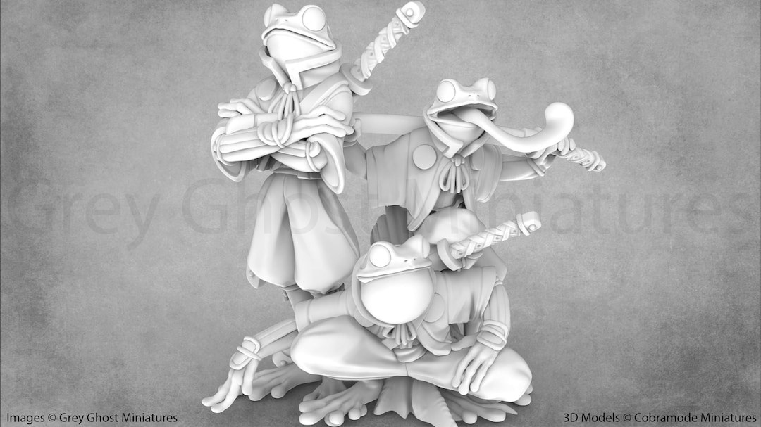 Fantasy Frogfolk Miniatures | Cobramode - Etsy