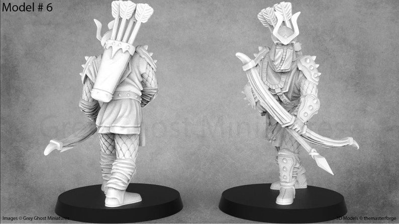 Easterling Miniatures Archers Warriors Fighters Dnd - Etsy