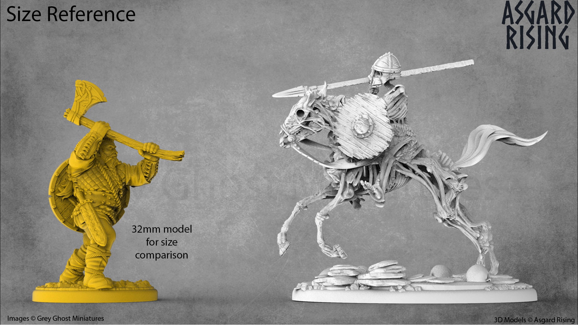 Amazing Undead Cavalry Miniatures Skeleton Cavalry Undead | Etsy