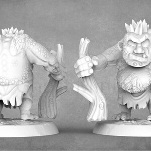 Chibi Giant-kin Models | Giant Miniatures | Chibi Giants | Dice Heads ...