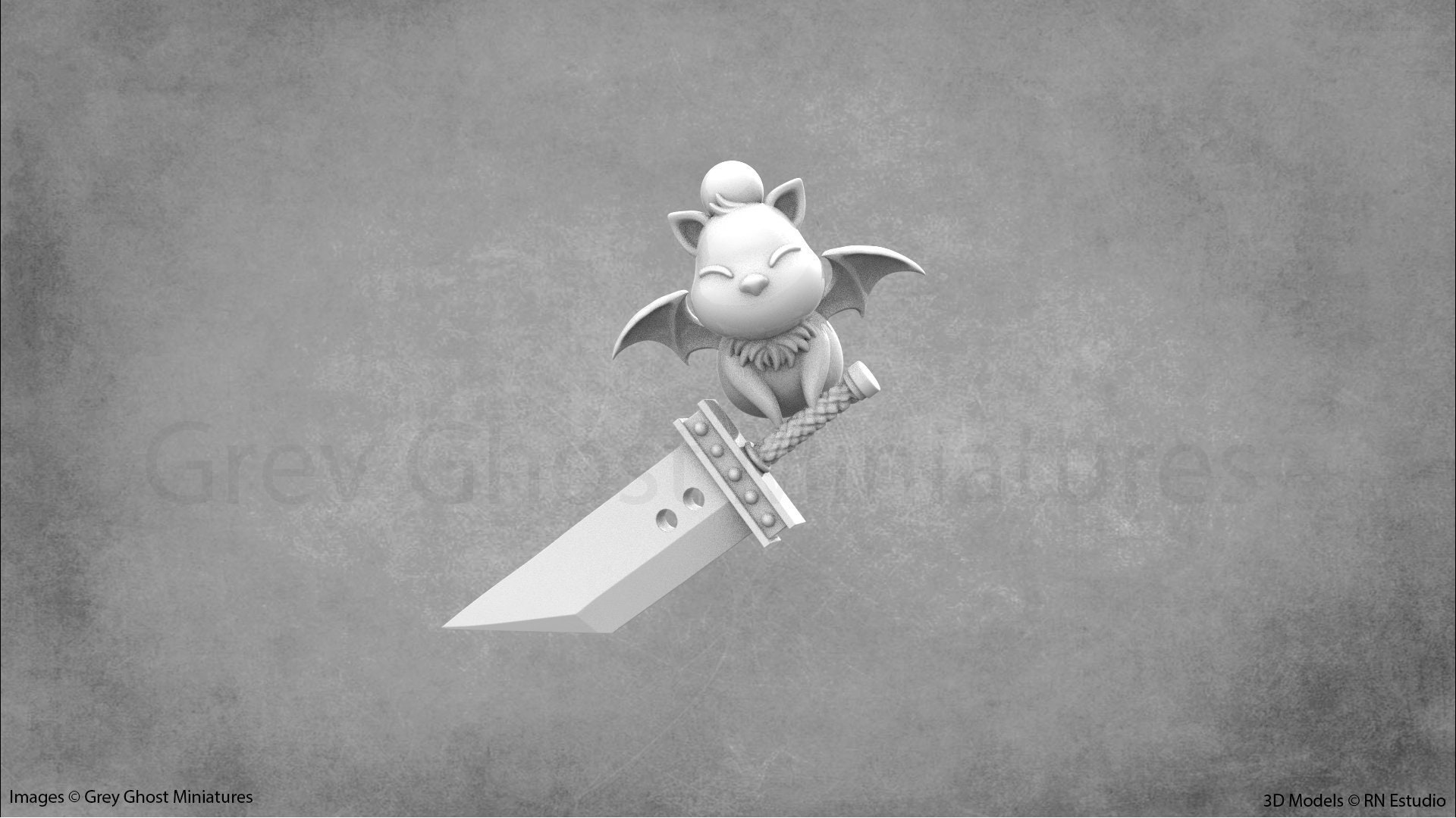 Fun Set of Moogle Miniatures Final Fantasy Miniatures RN - Etsy