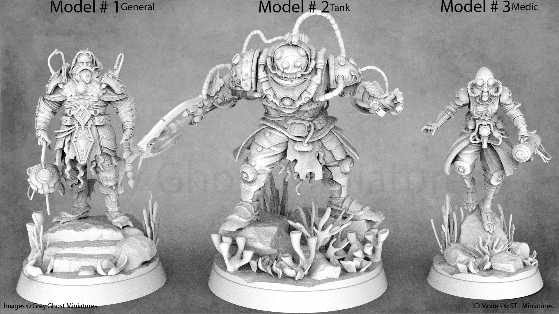 Fantasy Explorer Miniatures | STL Miniatures - Etsy