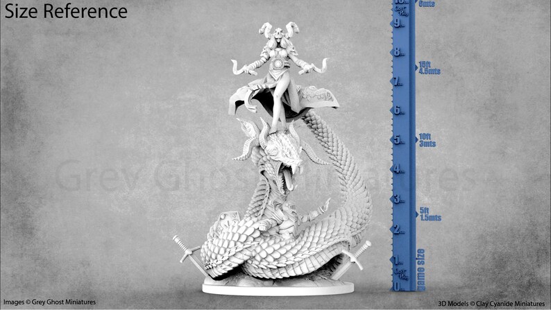 Morgan Le Fey Miniature Diorama | Clay Cyanide - Etsy