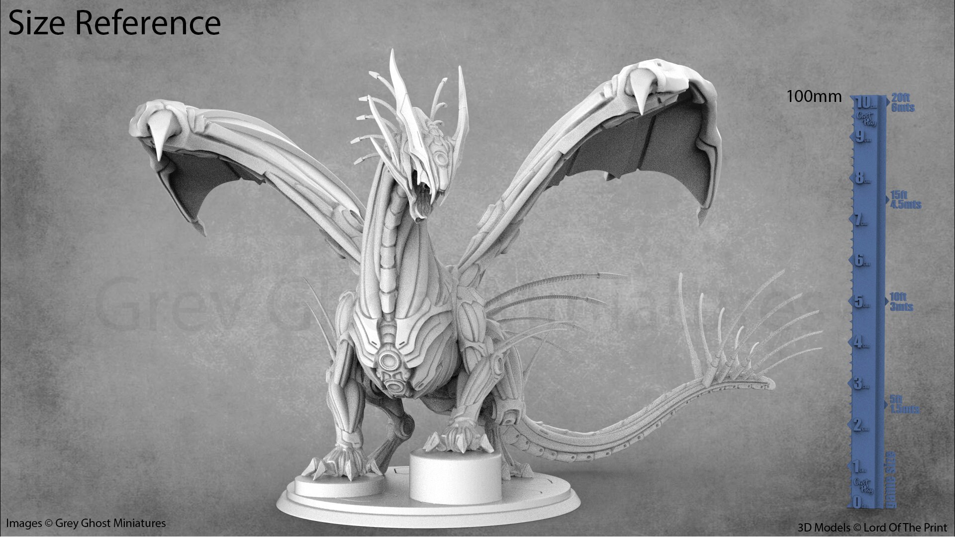 Amazing Dragon Construct Model Dragon Miniature Lord of | Etsy