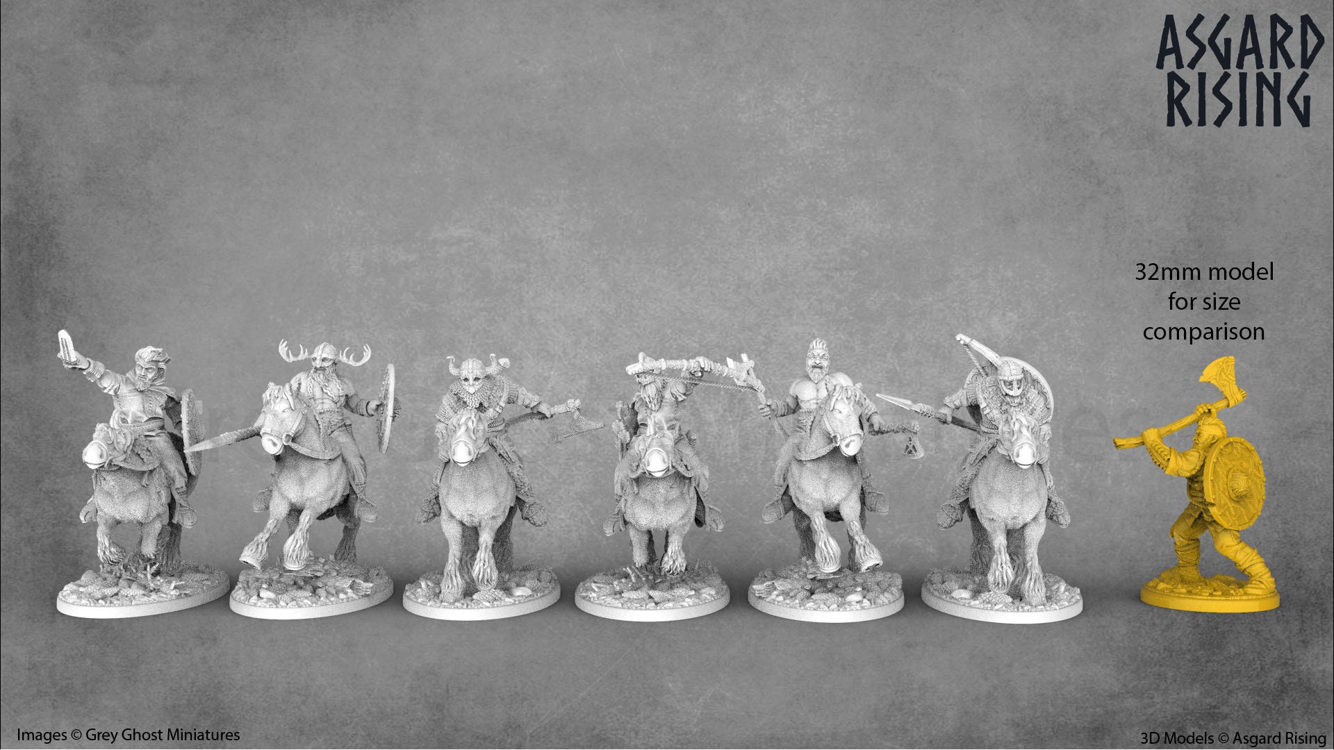 Incredible Mounted Viking Warband Viking Miniatures - Etsy