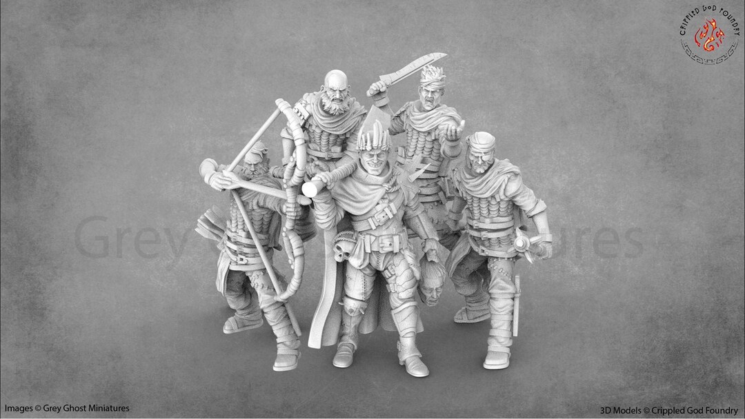 Bandit Raider Collection | Incredible Bandit Miniatures | Cripple God ...