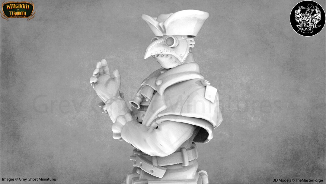 Resin Human Plague Doctor Miniature: Dnd Medic Model - Etsy
