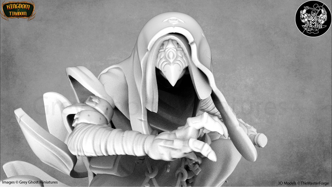 Kenku Rogue Miniature | Kenku Miniature | Rogue Miniature | Dnd Mini ...