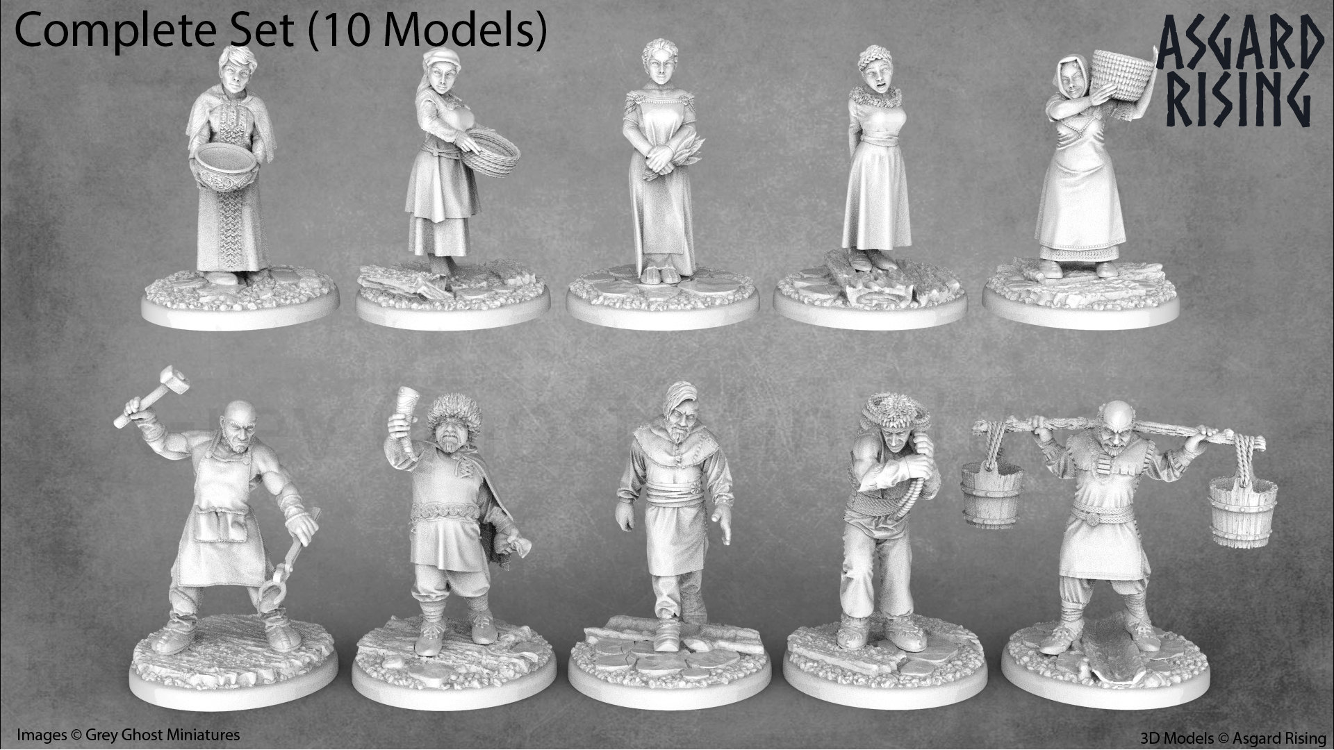 Amazingly Detailed Villager Miniatures Viking Villager - Etsy Canada