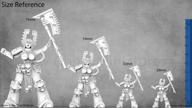 Sci-fi Miniature Futuristic Soldier Miniature RN Estudio - Etsy